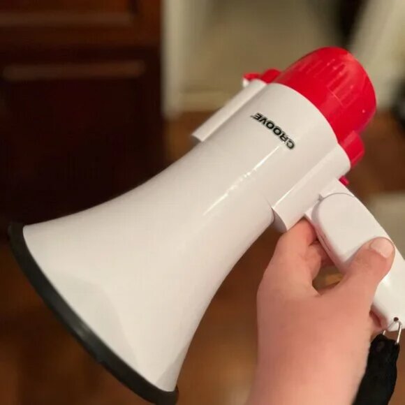 groove | Toys | Megaphone With Music And A Siren New Kids Loud | Poshmark